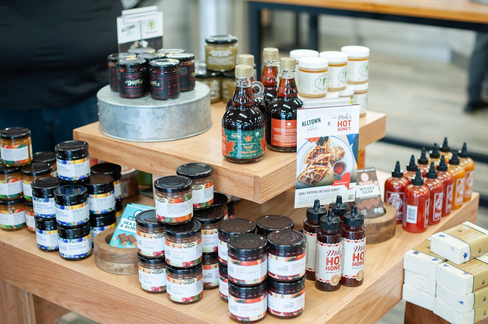 We've partnered with convenience store chain Alltown Fresh