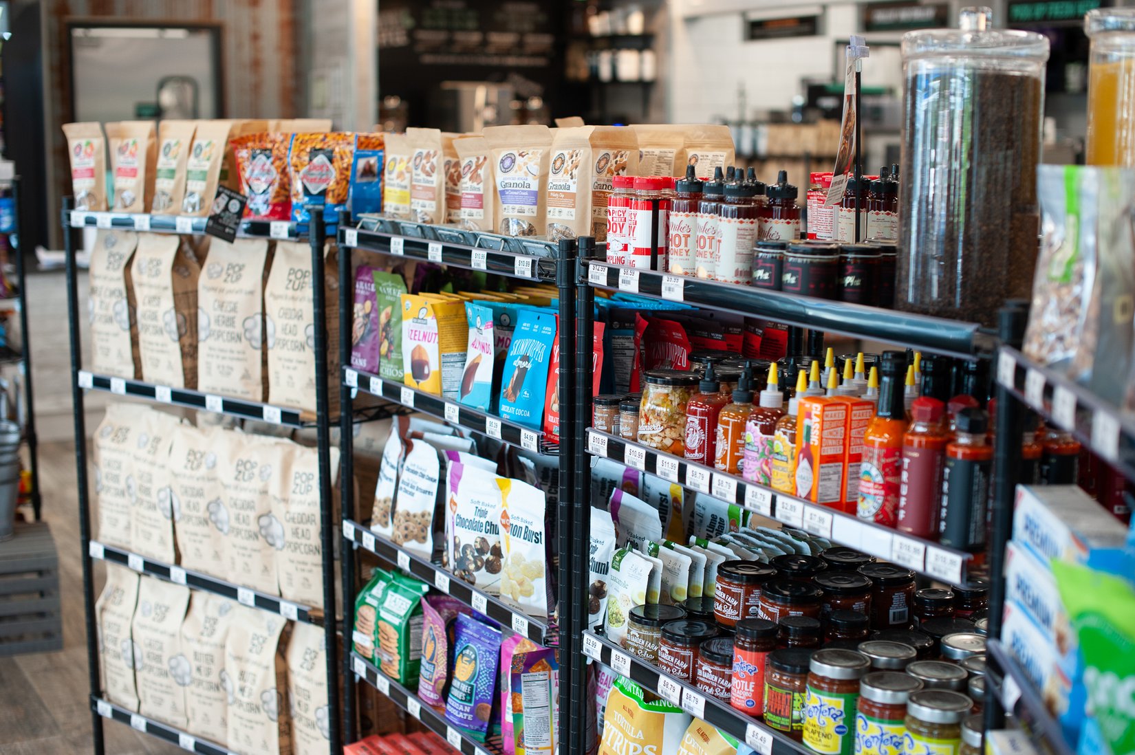 We've partnered with convenience store chain Alltown Fresh